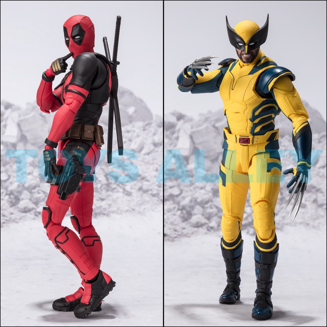 [Preorder] S.H.Figuarts SHF Deadpool / Wolverine, Hobbies & Toys, Toys ...