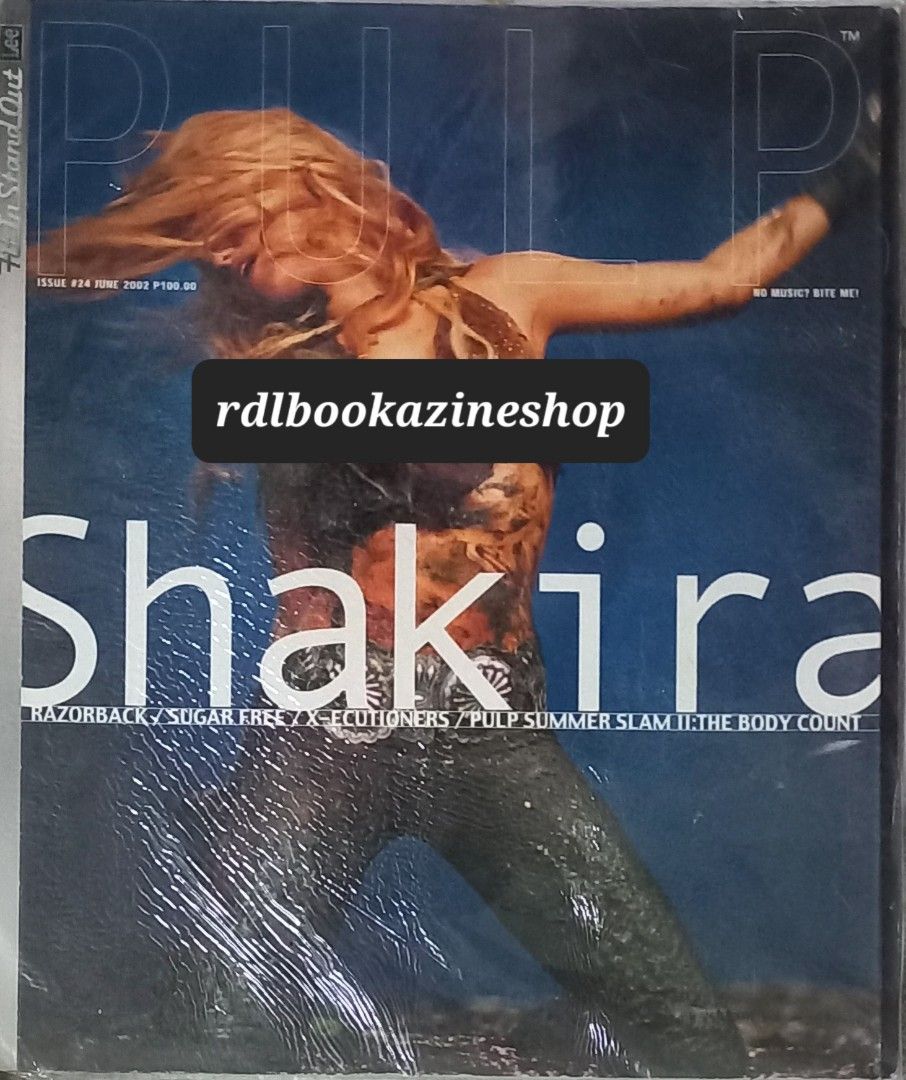 Pulp/ Shakira/ June 2002, Hobbies & Toys, Books & Magazines, Magazines on Carousell