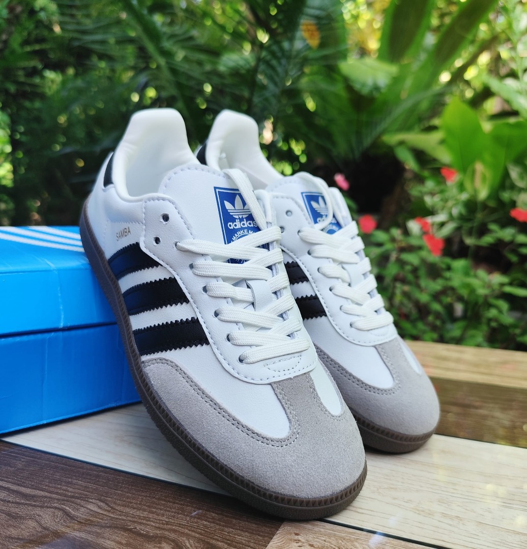 Adidas Samba OG Cloud White, Men's Fashion, Footwear, Sneakers on Carousell