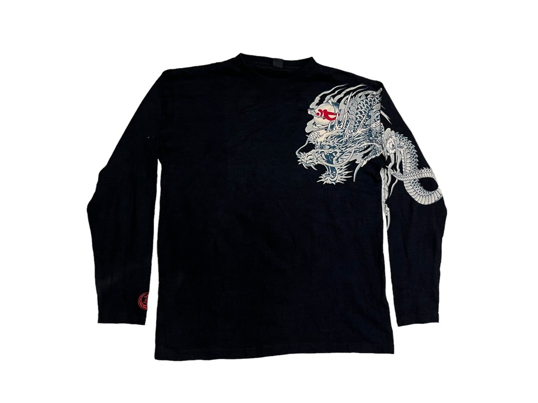 SEGA DRAGON LONG SLEEVES SHIRT, Men's Fashion, Tops & Sets, Tshirts ...