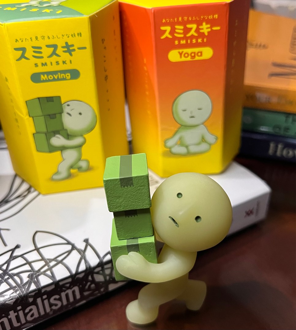 Smiski Moving Series Balancing Boxes, Hobbies & Toys, Toys & Games on ...