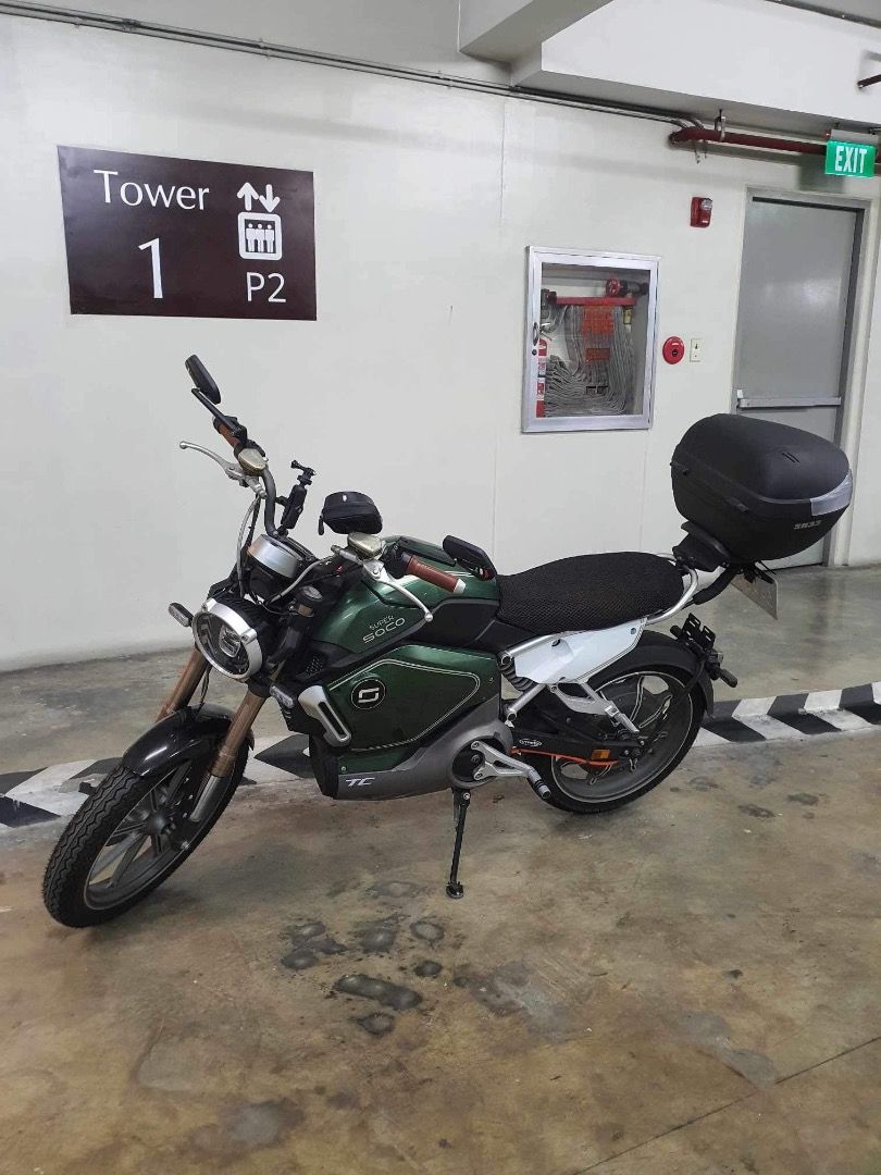 SUPER SOCO TC ELECTRIC MOTOR, Motorbikes, Motorbikes for Sale on Carousell