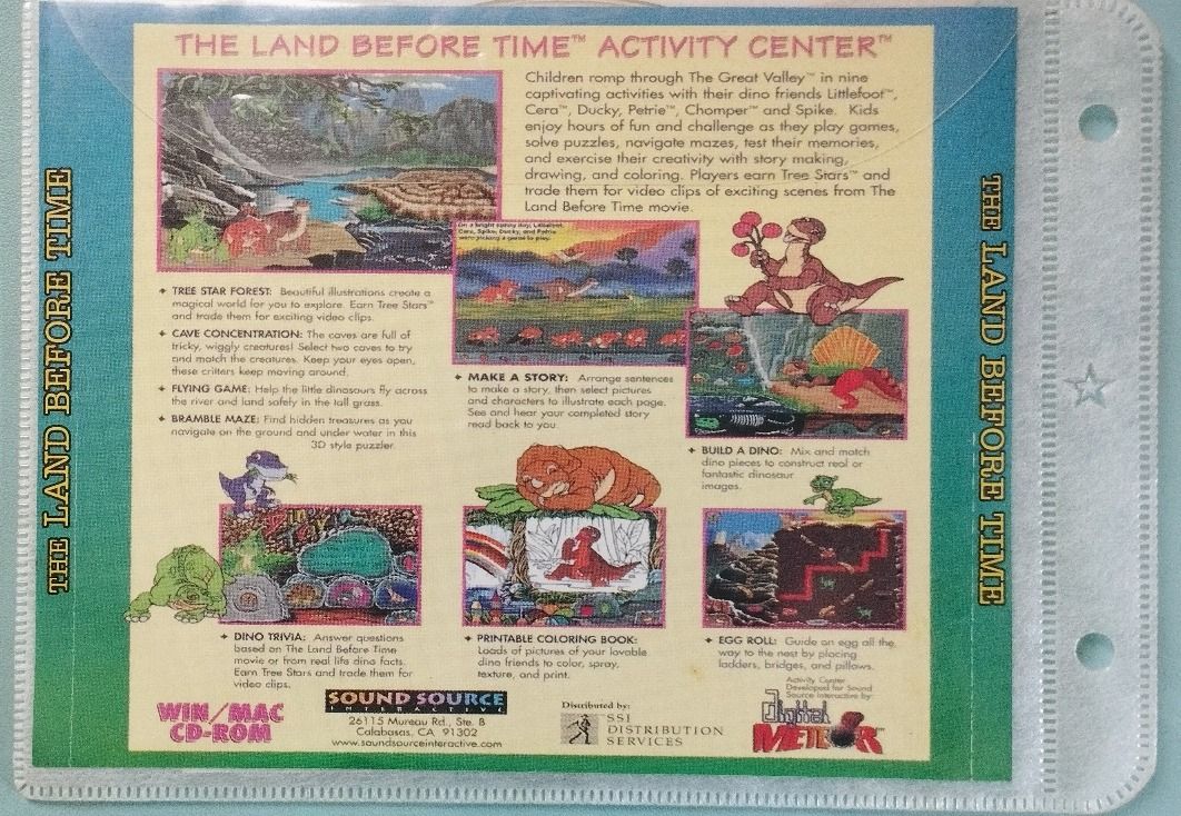 Land Before Time Activity Center The Land Before Time 3 Pack (Activity