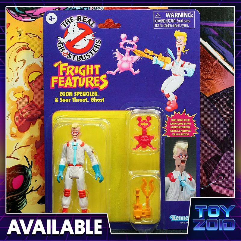 The Real Ghostbusters Fright Features Retro Peter Venkman, Egon ...