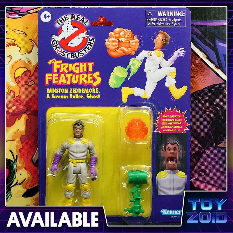 The Real Ghostbusters Fright Features Retro Peter Venkman, Egon ...