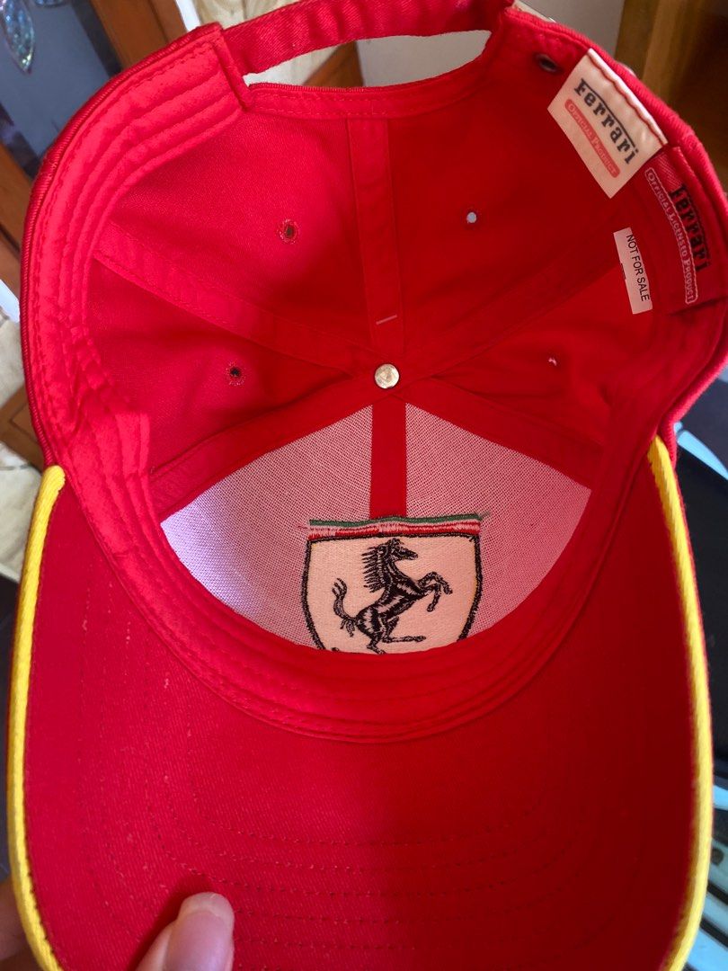 Topi f1 Ferrari big logo not for sale cap (rare) , Fesyen Pria ...