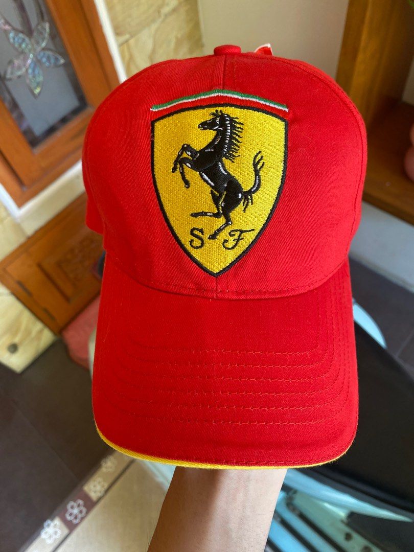 Topi f1 Ferrari big logo not for sale cap (rare) , Fesyen Pria ...