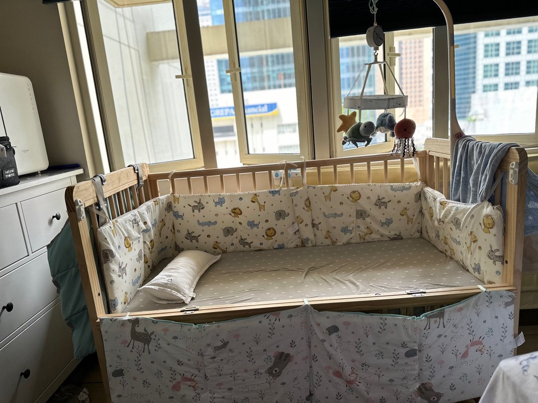 Tyler Compact 6in1 Convertible Crib & Tiny winks classic compact bed ...