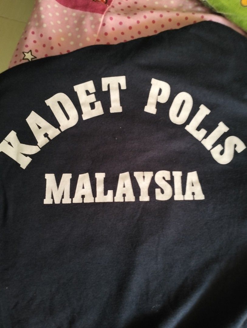 Uniform t shirt kadet polis sekolah, Women's Fashion, Activewear on ...