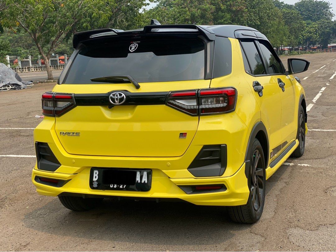 UNIT SIAP PAKAI TOYOTA RAIZE GR SPORT AT KUNING 2022 KONDISI TERAWAT ...