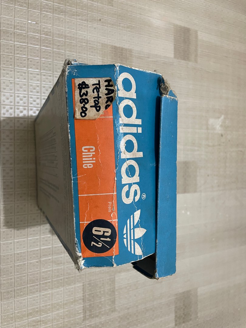 Vintage Adidas Shoe Box Adidas Chile West Germany, Men's Fashion ...