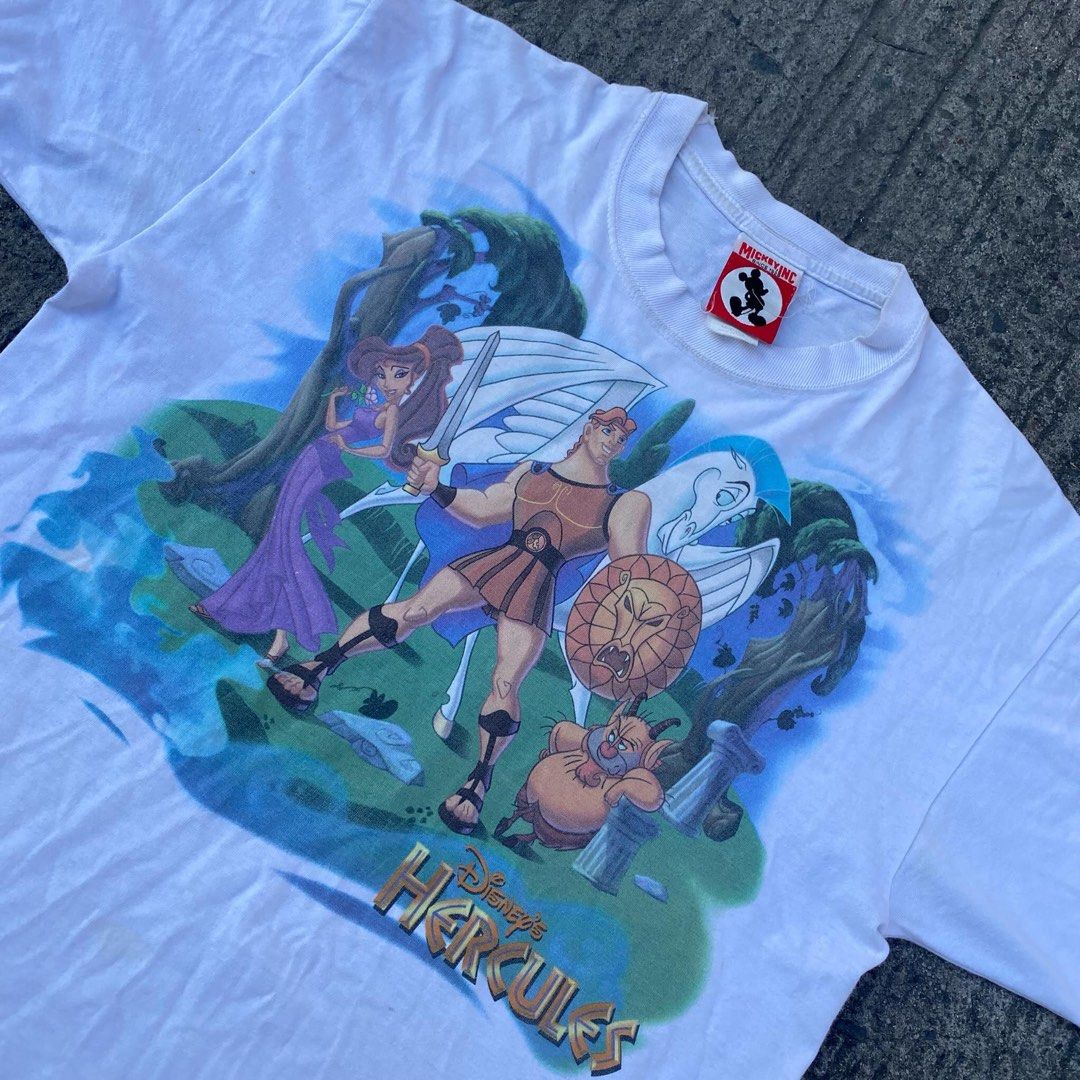 Vintage Disney Hercules, Men's Fashion, Tops & Sets, Tshirts & Polo ...