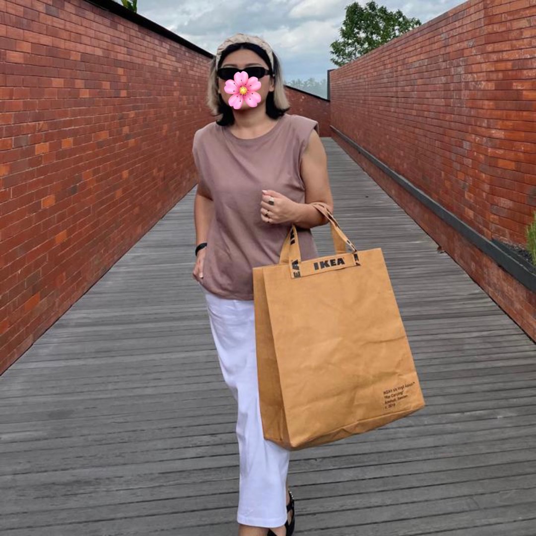 Virgil Abloh X IKEA Markerad Bag - Original, Barang Mewah, Tas & Dompet ...