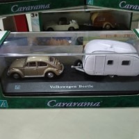 VW Beetle with Caravan 1/72 by Cararama, Toys & Collectibles, Lainnya ...