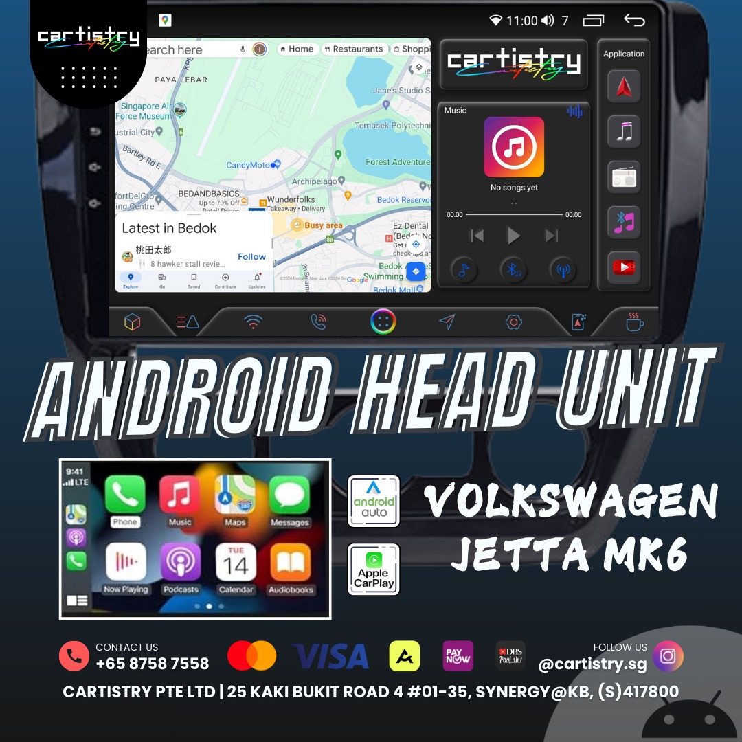 VW VOLKSWAGEN JETTA MK6 10 INCH 2K 13 ANDROID PLAYER HEADUNIT CAR RADIO ...