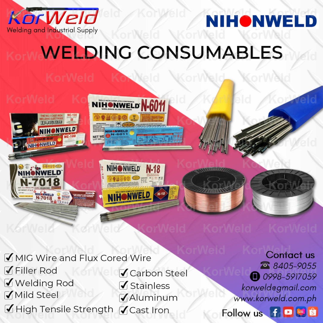 Welding Rod, Filler Rod and MIG Wire, Commercial & Industrial ...