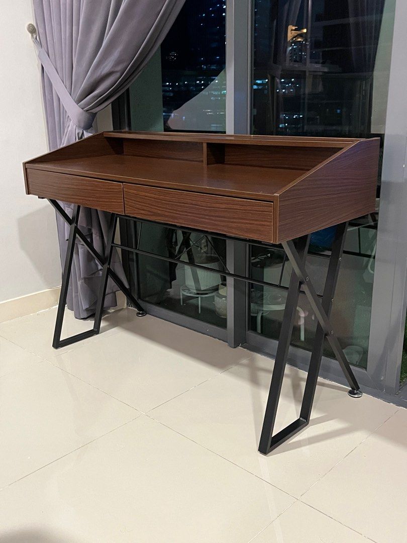 💻WFM/📚STUDENT DESK - 🔥SSF WOODEN KEYBOARD STYLE DESK🔥, Furniture & Home ...