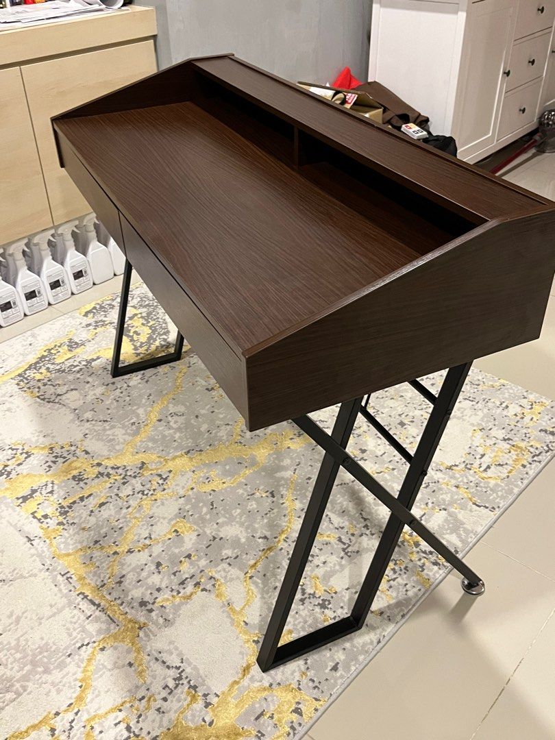 💻WFM/📚STUDENT DESK - 🔥SSF WOODEN KEYBOARD STYLE DESK🔥, Furniture & Home ...