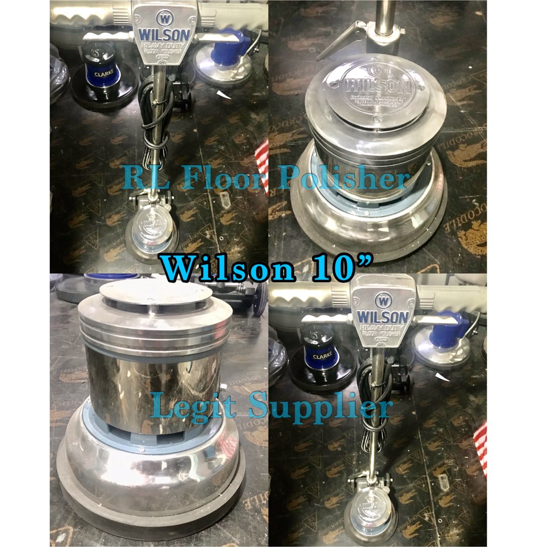 Wilson floor polisher size 10 (254), Furniture & Home Living, Cleaning ...