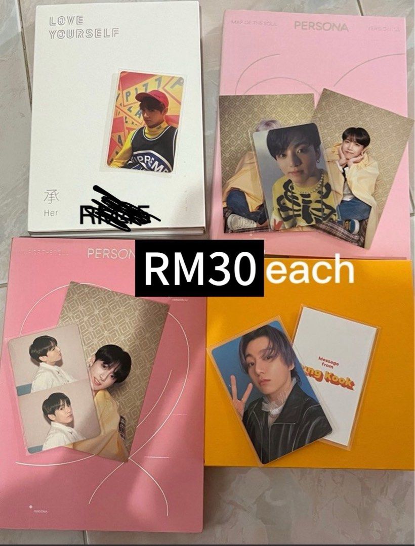 WTS BTS ALBUM JUNGKOOK JK PHOTOCARD, Hobbies & Toys, Collectibles ...