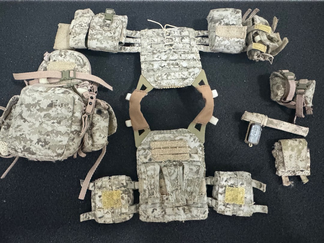 1/6 soldier story tactical vest aor, Hobbies & Toys, Toys & Games on ...