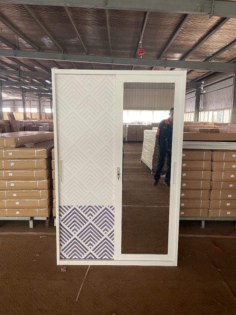 2 Door Sliding Wardrobe Steel Termites Free, Furniture & Home Living ...