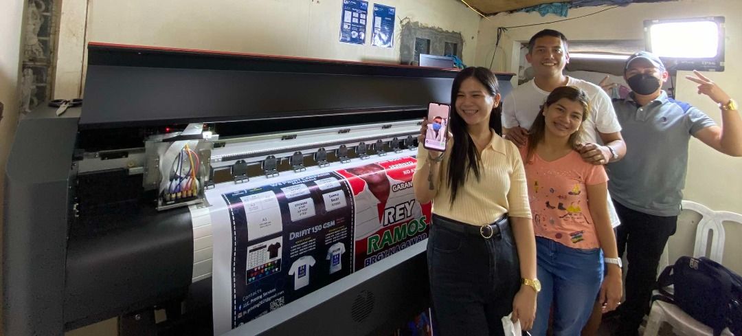 6FT TARPAULIN PRINTER, STICKERS PRINTER MACHINE/ LARGE FORMAT PRINTER ...