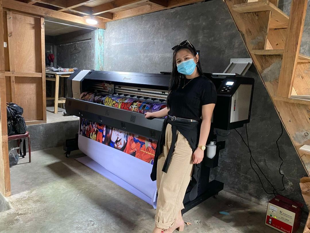 6FT TARPAULIN PRINTER, STICKERS PRINTER MACHINE/ LARGE FORMAT PRINTER ...