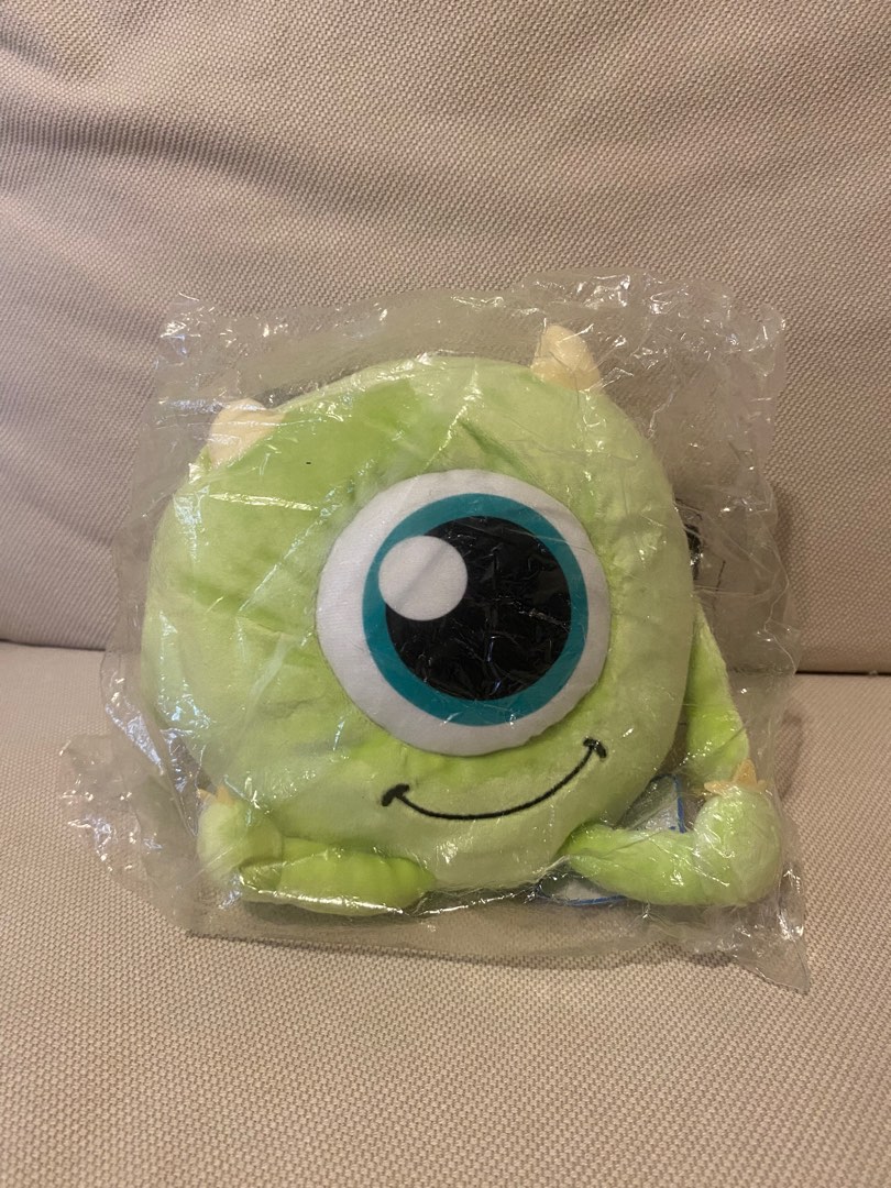 怪獸公司 怪獸大學 大眼仔Mike 毛公仔 全新齊吊牌, 興趣及遊戲, 玩具 & 遊戲類 - Carousell