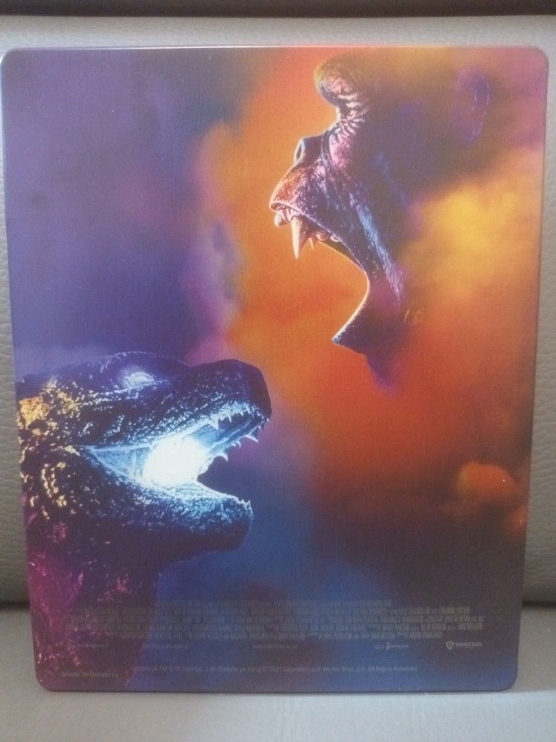 哥斯拉大戰金剛 GODZILLA VS KONG 4K ULTRA HD + 2D BLU-RAY MOVIE 4K 藍光鐵盒雙碟珍藏版 中文字幕, 興趣及遊戲, 音樂、樂器 & 配件, 音樂 ...