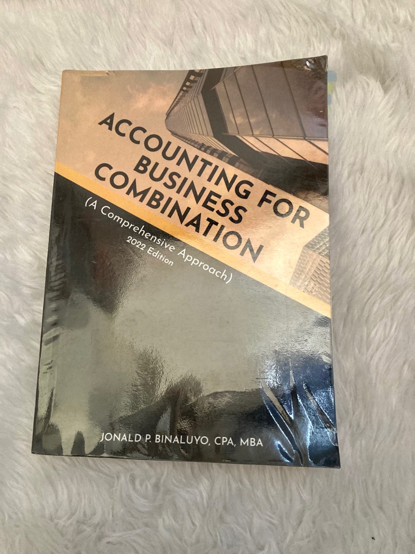 Accounting For Business Combination (BINALUYO), Hobbies & Toys, Books ...