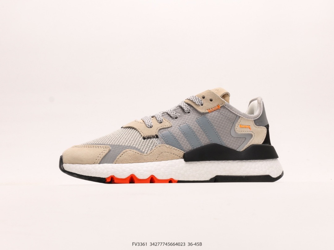 Adidas Nite Jogger Boost Light Brown shoes us 5 - us 11, Men's Fashion ...