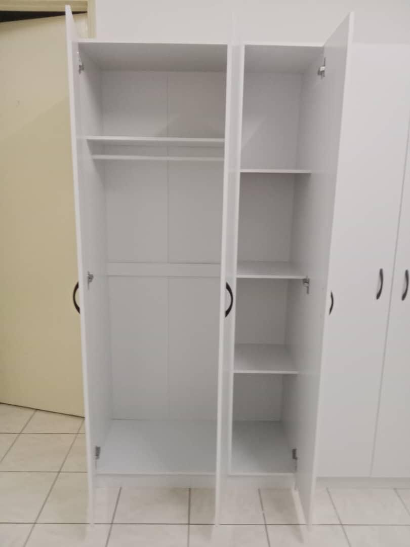 ALMARI PUTIH SIAP PASANG, Furniture & Home Living, Furniture, Shelves ...