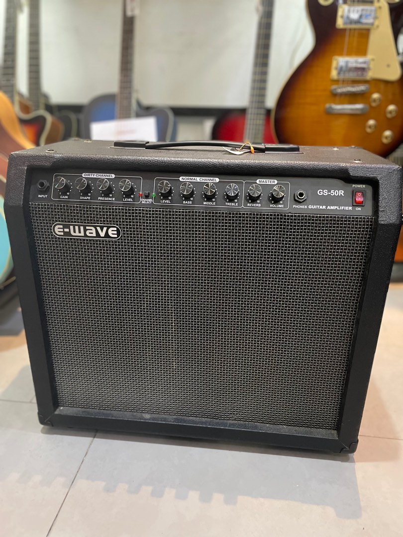Amp E-Wave 50w (New), Hobbies & Toys, Music & Media, Musical ...