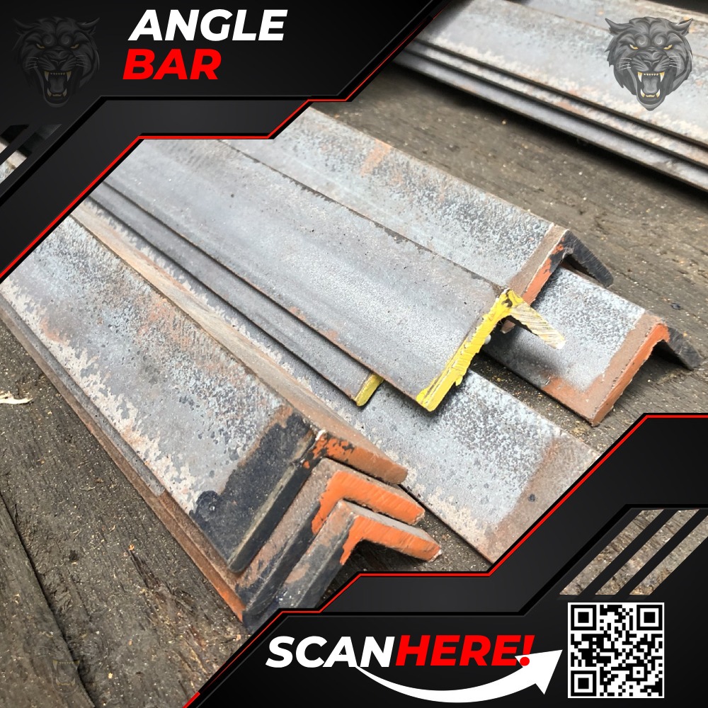 Angle bar 3mm x 3/4 x 3/4 x 6m, ANGLE BAR 1/4 X 1, 8,Steel deck ...