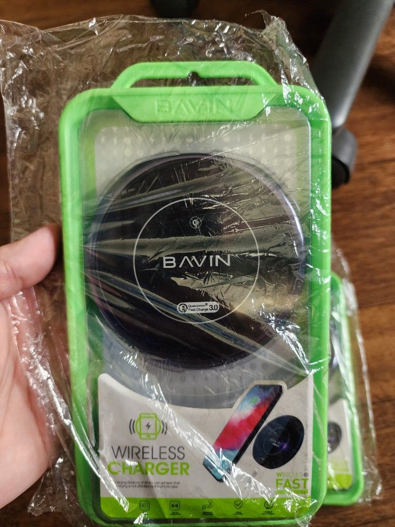 Bavin Wireless fast charger 3.0, Mobile Phones & Gadgets, Mobile ...