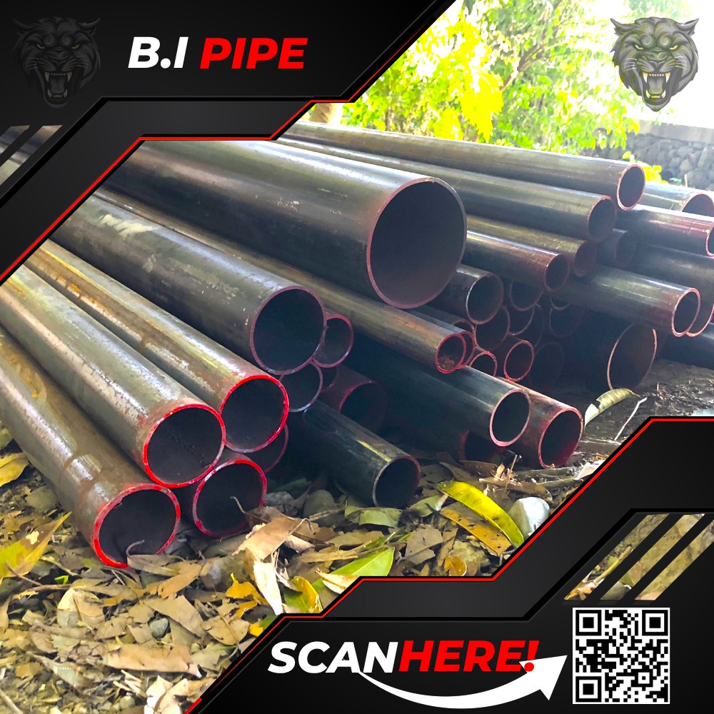 BI Pipe, 4″, Sch40, Welded 6 meters | Steel Pipes | GI Pipe |Masayoshi ...