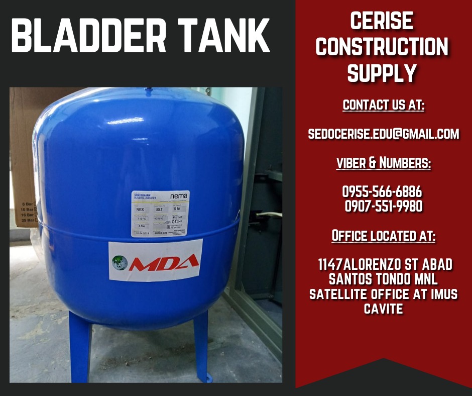 BLADDER TANK, Commercial & Industrial, Construction & Building ...