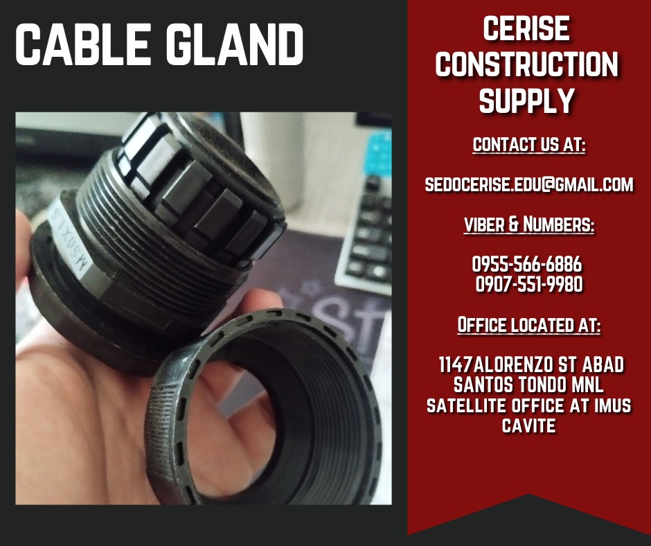 CABLE GLAND, Commercial & Industrial, Construction & Building Materials ...