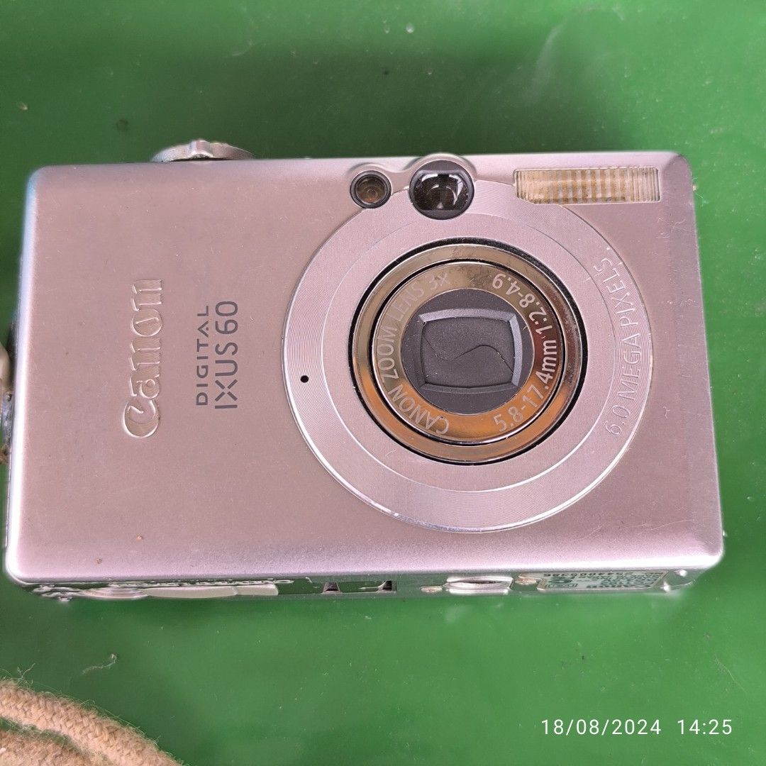 Canon ixus 60 camera digital, Photography, Cameras on Carousell
