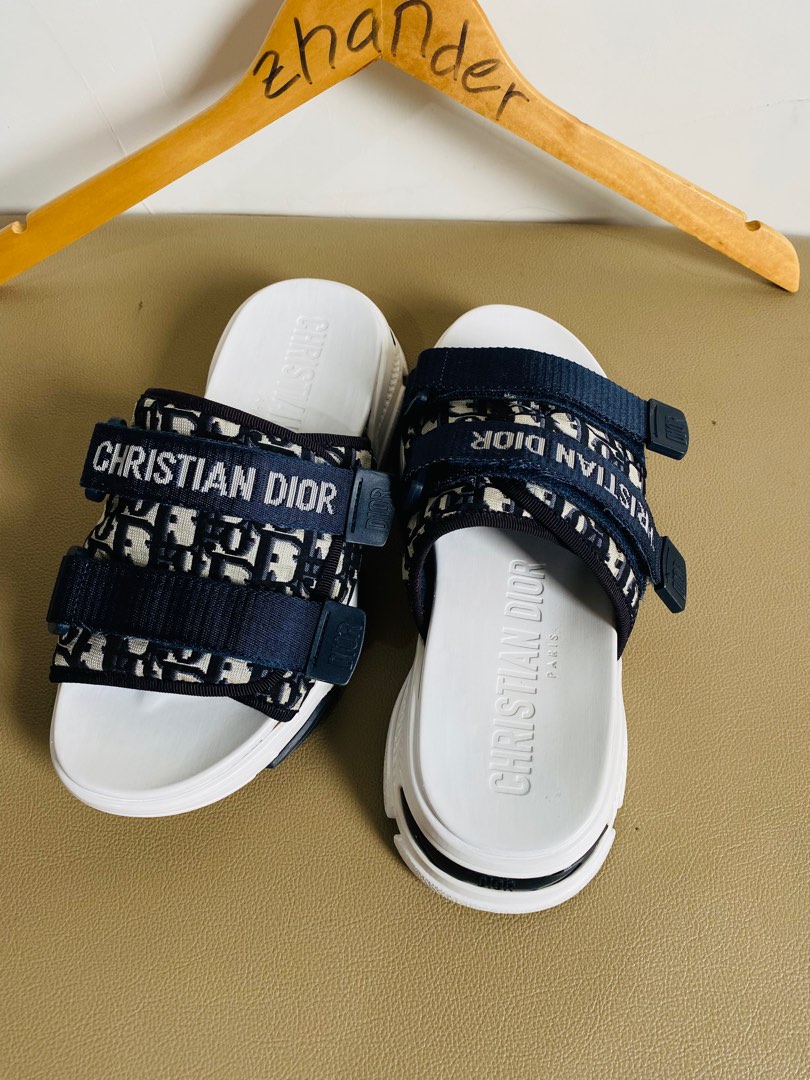 Christian Dior D-Wander Slides, Women's Fashion, Footwear, Flats ...
