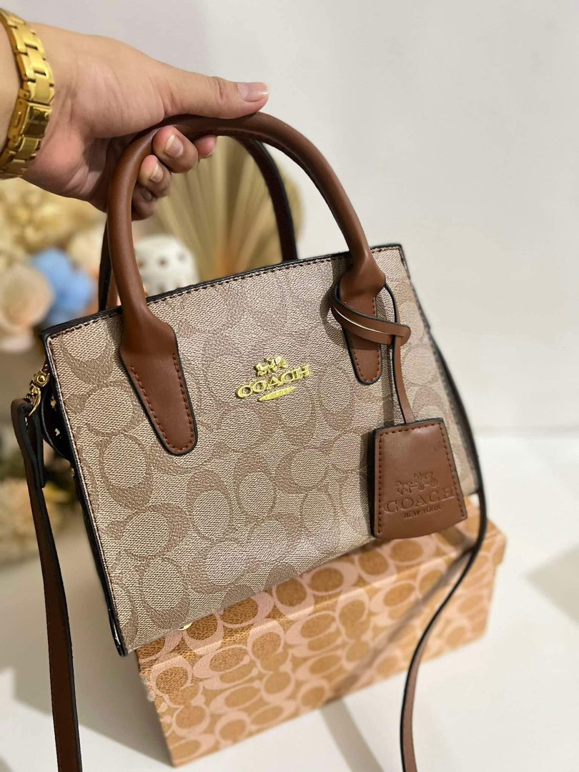 Coach Mini Andrea Carryall Bag, Women's Fashion, Bags & Wallets, Cross ...