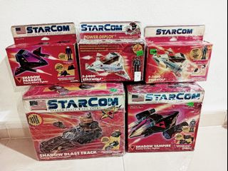 Coleco Starcom Shadow Rider & Skyroller (with figure), Hobbies & Toys ...