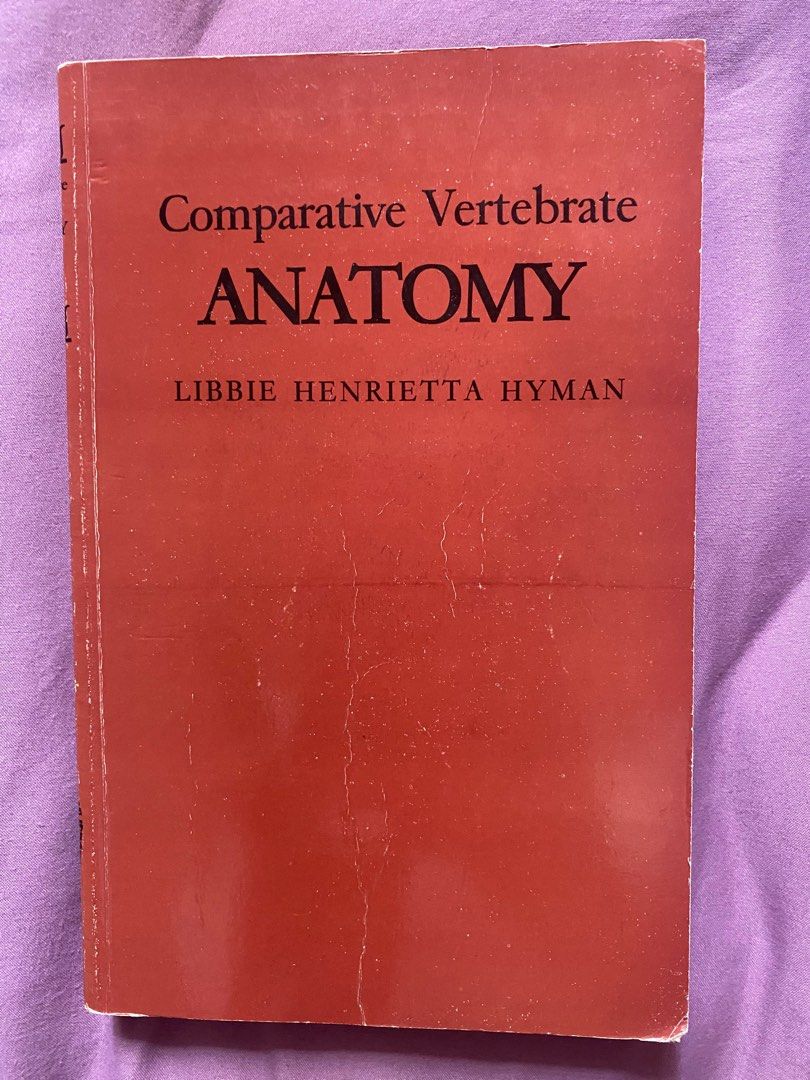 Comparative Vertebrate Anatomy by Hyman, Hobbies & Toys, Books ...