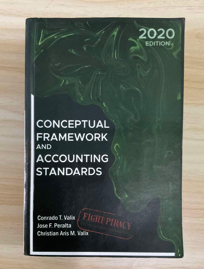 Conceptual Framework and Accounting Standards 2020 edition by Valix ...