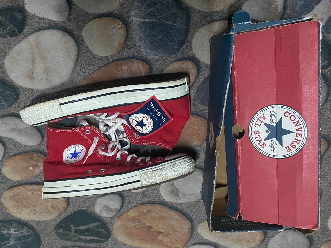 Converse All-Star High Cut Made in USA, Men's Fashion, Footwear ...