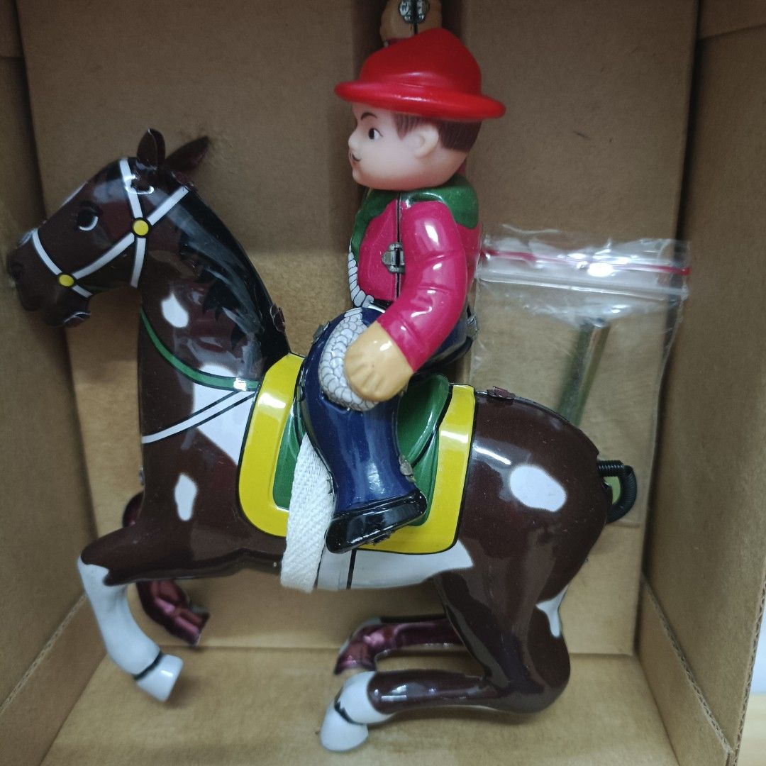COWBOY WITH WHIP WINDING TIN TOYS COLLECTION, Hobbies & Toys, Toys ...