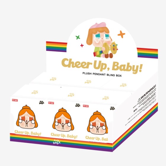 CRYBABY CHEER UP, BABY! SERIES-Plush Pendant Blind Box, Hobbies & Toys ...