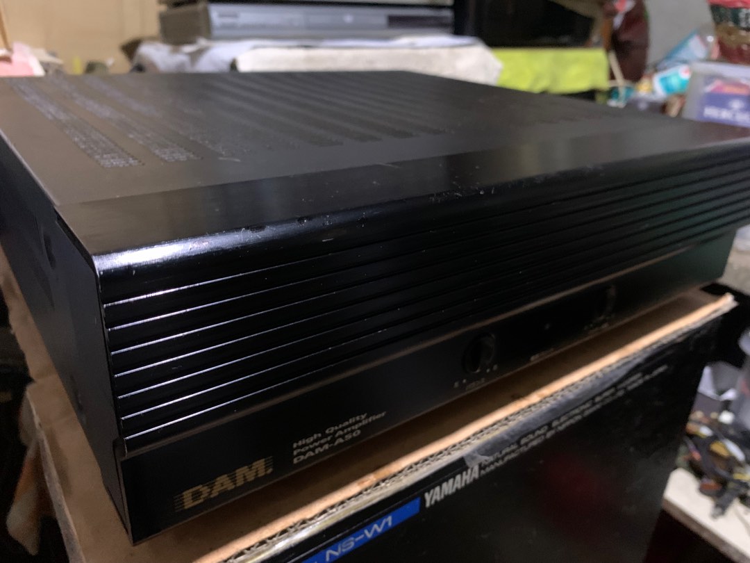 DAM HIGH QUALITY POWER AMPLIFIER A-50 110VOLTS 50/60 HZ 155 WATTS MADE ...