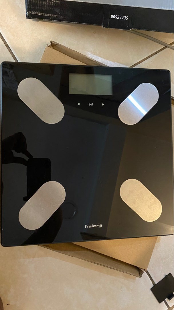 Decathlon Kalenji Weighing Scale 500, Health & Nutrition, Health ...
